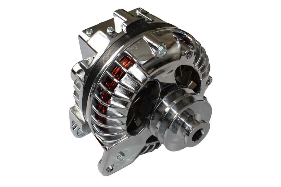 EXTERNAL Voltage Regulator Double Pulley 60 AMP Birdcage Style ...