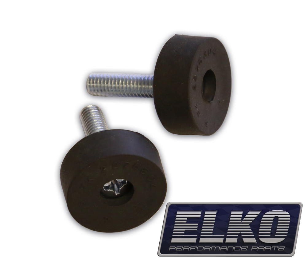 Valiant Dodge & Plymouth Hood Bump Stops With Adjusters - Elko Performance