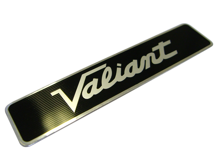 Valiant Dash / Crash Pad " Valiant " Aluminum Foil / Metal Restoration ...